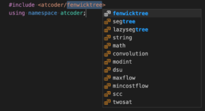 競プロで使えるVSCodeのスニペット集 | Pike8の作業日誌